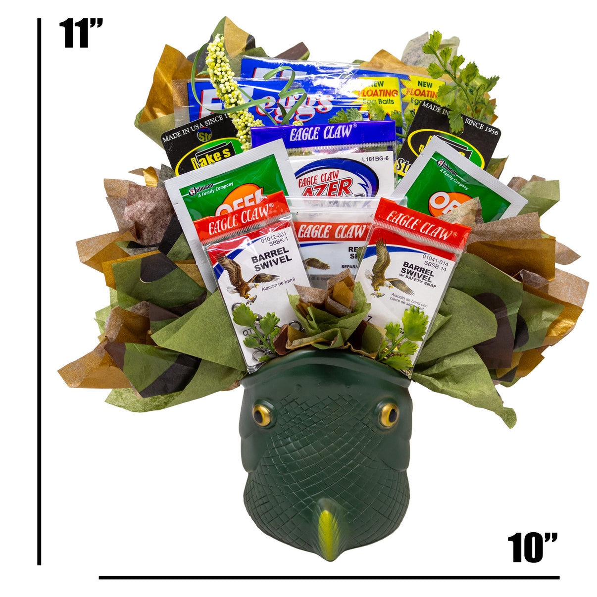 Big Mouth Bass Fishing Bouquet – Powers Handmade Gifts