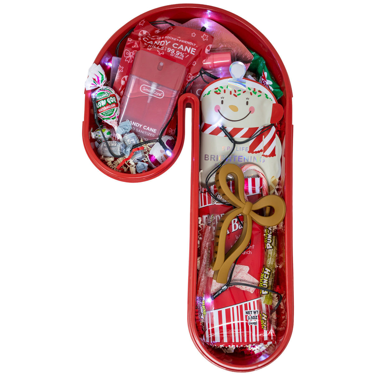 Candy Cane Snack & Spa Box for Women – Powers Handmade Gifts