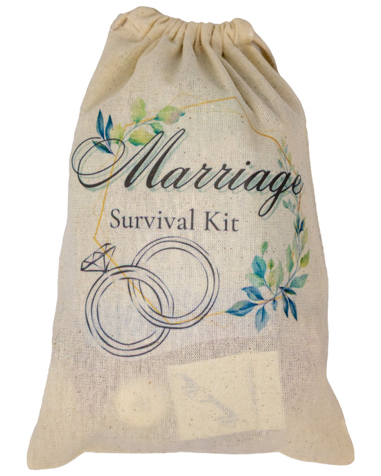 Funny Wedding Gift: Hilarious Marriage Survival Kits – Powers Handmade ...