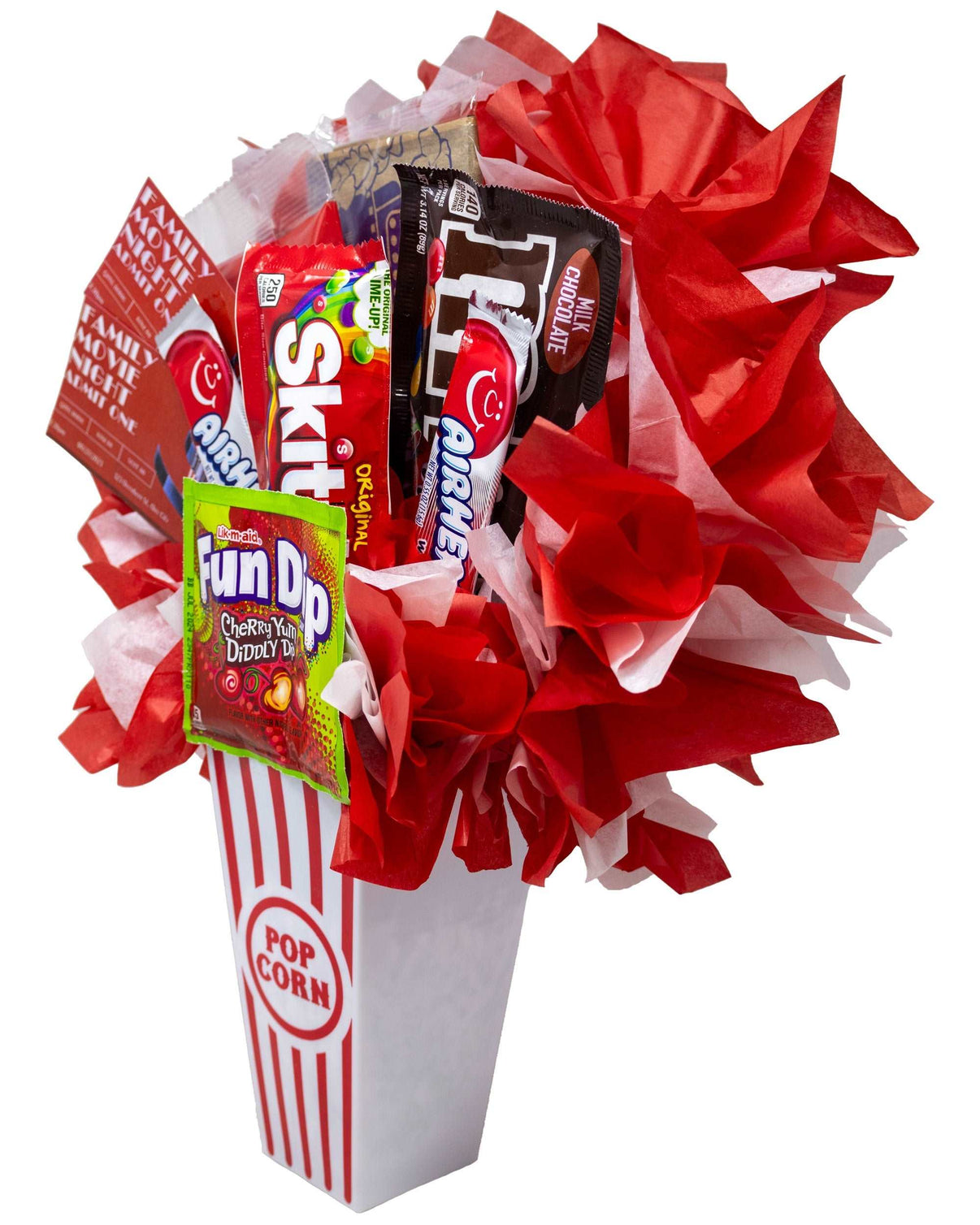 Movie Night Bouquet - Enjoy Popcorn & Candy Treats! – Powers Handmade Gifts