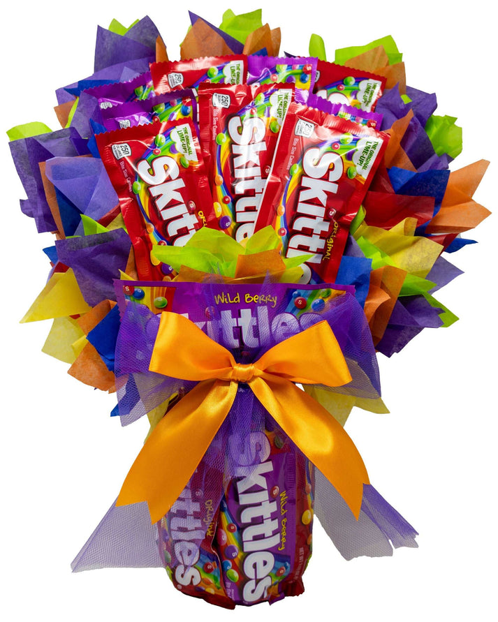 Skittles Candy Bouquet | Taste the Rainbow, Gift the Rainbow – Powers ...